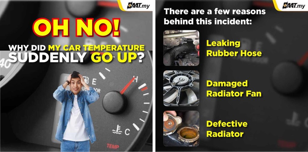 Why does your car's temperature suddenly go up? | Saat