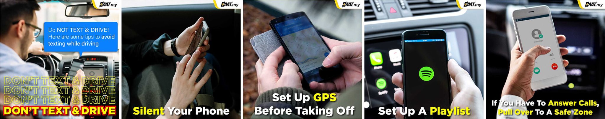 DON'T EVER TEXT AND DRIVE!! | Saat