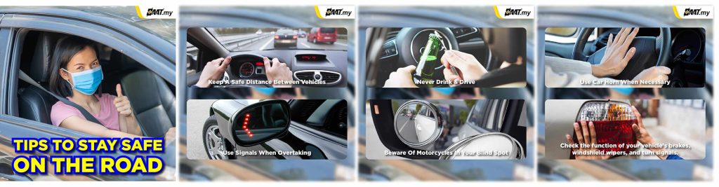 Tips To Stay Safe On The Road | Saat