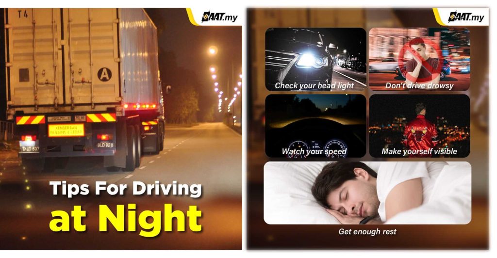 Today we will give you some tips for driving at night | Saat