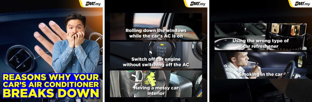 Reasons Why Your Car's Air Conditioner Breaks Down | Saat